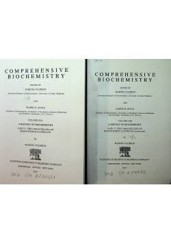 Comprehensive biochemistry 2 tomy - | Książka w Empik