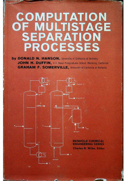Computation of multistage separation processes - Opracowanie zbiorowe | Książka w Empik