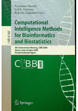 Computational Intelligence Methods for Bioinformatics and Biostatistics - Springer | Książka w Empik