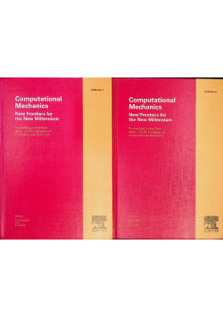 Computational Mechanics New Frontiers For The New Millennium Tom 1 i 2 ...