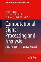 Computational Signal Processing and Analysis - Springer-Verlag Gmbh | Książka w Empik