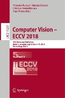 Computer Vision - ECCV 2018 - Springer International Publishing | Książka w Empik