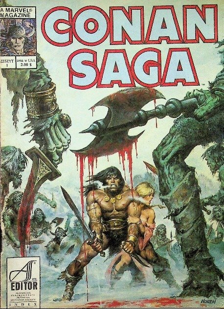 Conan Saga Zeszyt 1 - Opracowanie zbiorowe | Książka w Empik