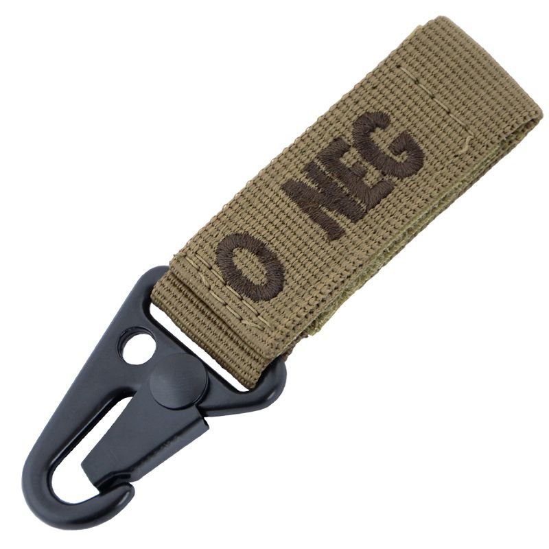 Condor Brelok Grupa Krwi 0 RH- Coyote - Coyote - CONDOR | Sklep EMPIK.COM