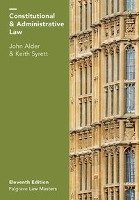Constitutional and Administrative Law - Alder John | Książka w Empik