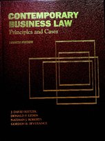 Contemporary Business Law: Principles and Cases - Opracowanie zbiorowe ...