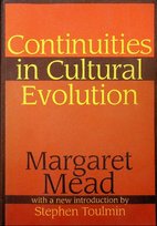 Continuities in Cultural Evolution - Mead Margaret | Książka w Empik