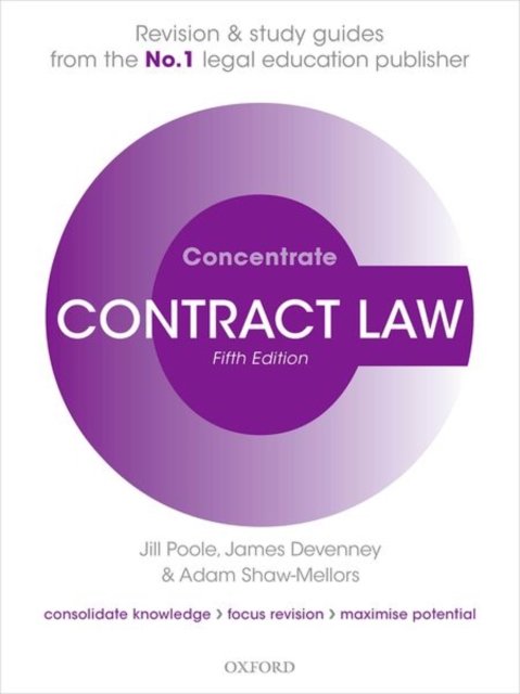 Contract Law Concentrate: Law Revision and Study Guide - Opracowanie ...