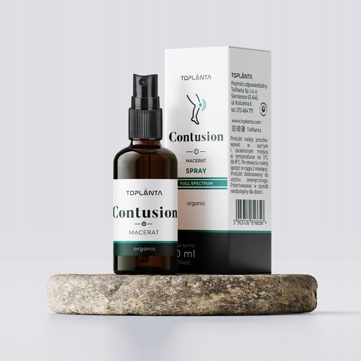 Contusion CBD spray - stłuczenia, obrzęki | Sklep EMPIK.COM