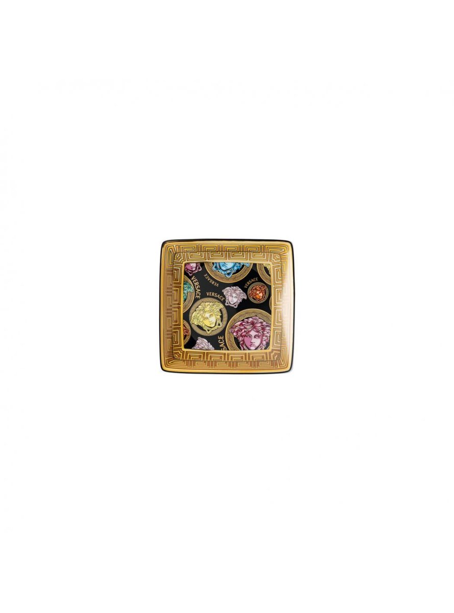 Coppetta Quadra Piana VERSACE Medusa Amplified 12cm 11940-403763-15253 ...