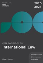 Core Documents on International Law 2020-21 - Karen Hulme | Książka w Empik