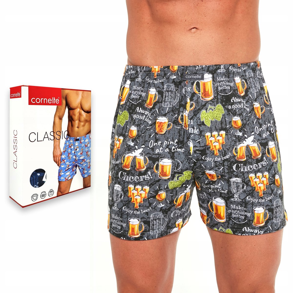 CORNETTE BOKSERKI CLASSIC luźne dużo wzorów 5XL - Inna marka | Moda ...