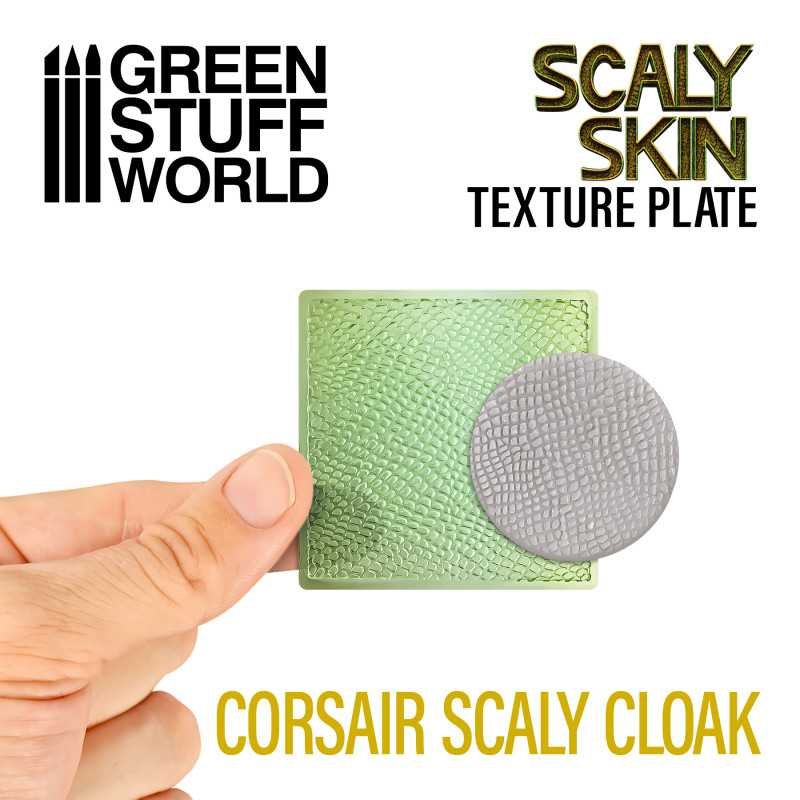 Corsair Scaly Cloak Texture Plate, Green Stuff World - Inna marka ...