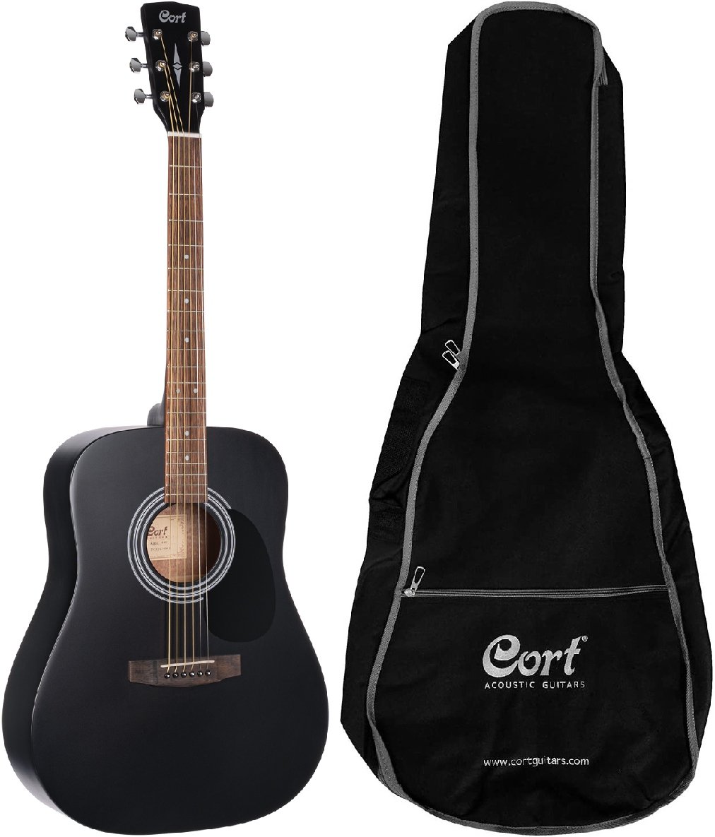 Cort Ad810 Bks - Gitara Akustyczna + Pokrowiec - CORT | Muzyka Sklep ...