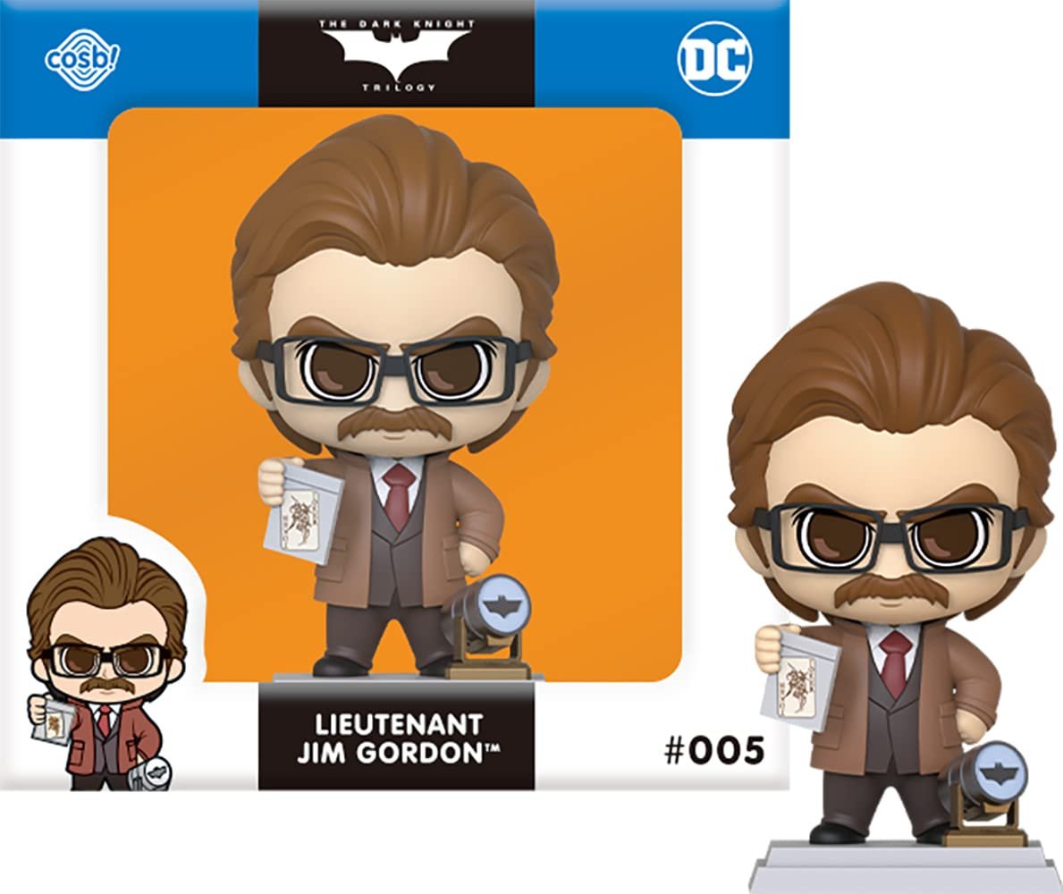 Cosb! DC Dark Knight Lt Jim Gordon figurka 9cm - Hot Toys | Sklep EMPIK.COM