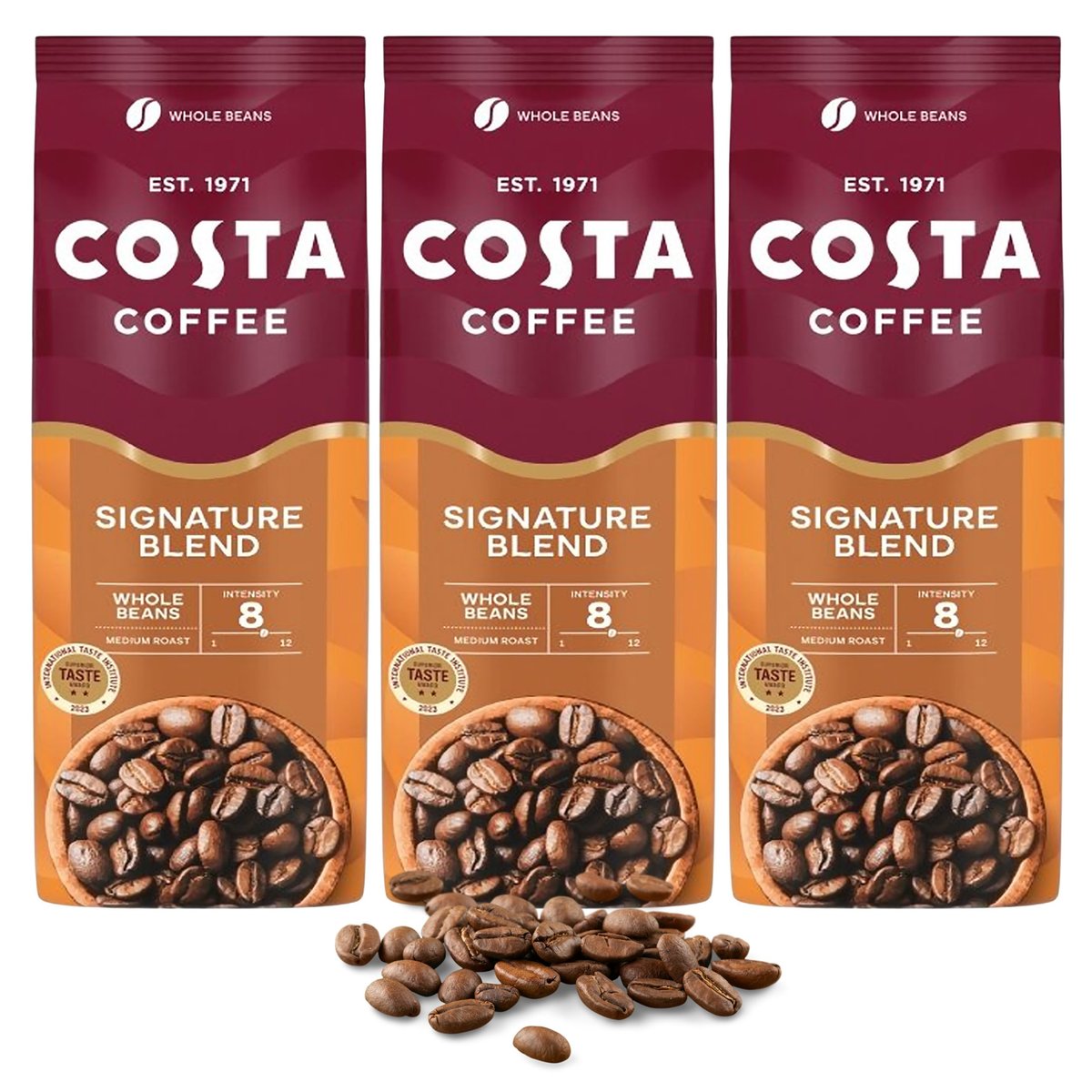 Costa Coffee Kawa Signature Blend Medium Ziarnista, Coffee Beans 3 kg ...