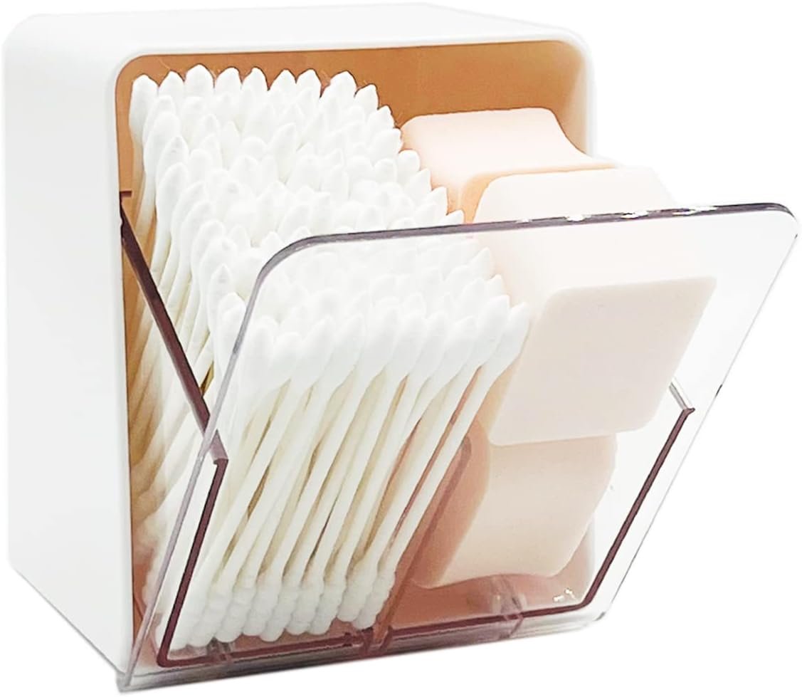 Cotton Balls Qtip Holder Canisters for Cotton Balls, Swabs, Rounds ...