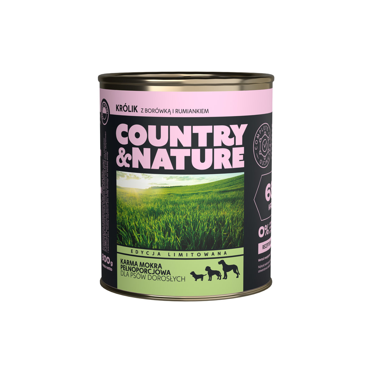 COUNTRY&NATURE Bezzbożowa karma królik 800g - COUNTRY&NATURE | Sklep ...