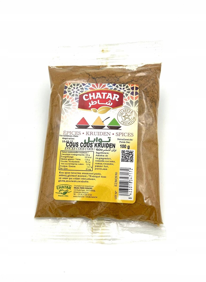 Couscous spices 100 g CHATAR - inna (Inny) | Sklep EMPIK.COM