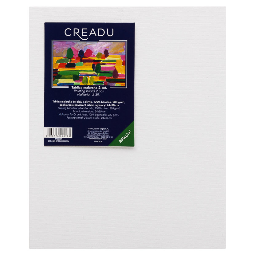 CR, Tablica malarska 2 szt. 280g, 24 x 30 cm - Empik | Sklep EMPIK.COM