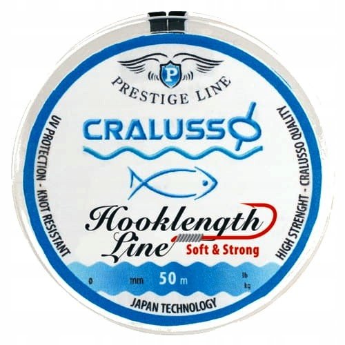 Cralusso Żyłka Przyponowa Prestige 0,201mm 50m - Cralusso | Sport Sklep ...