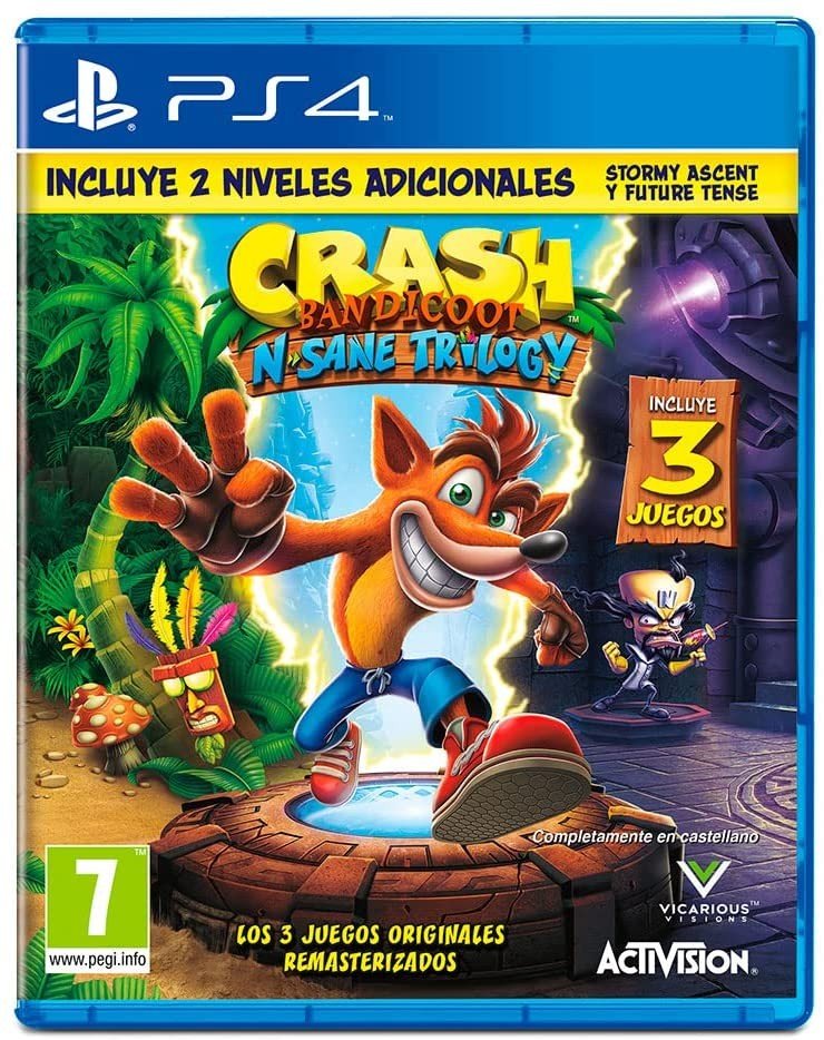 Crash Bandicoot N. Sane Trilogy PS4 - Sony Computer Entertainment ...