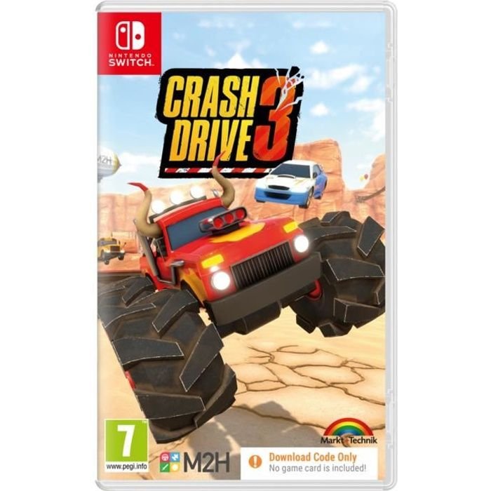 Crash Drive 3 Nintendo SWITCH (kod do pobrania) - Inny producent | Gry ...
