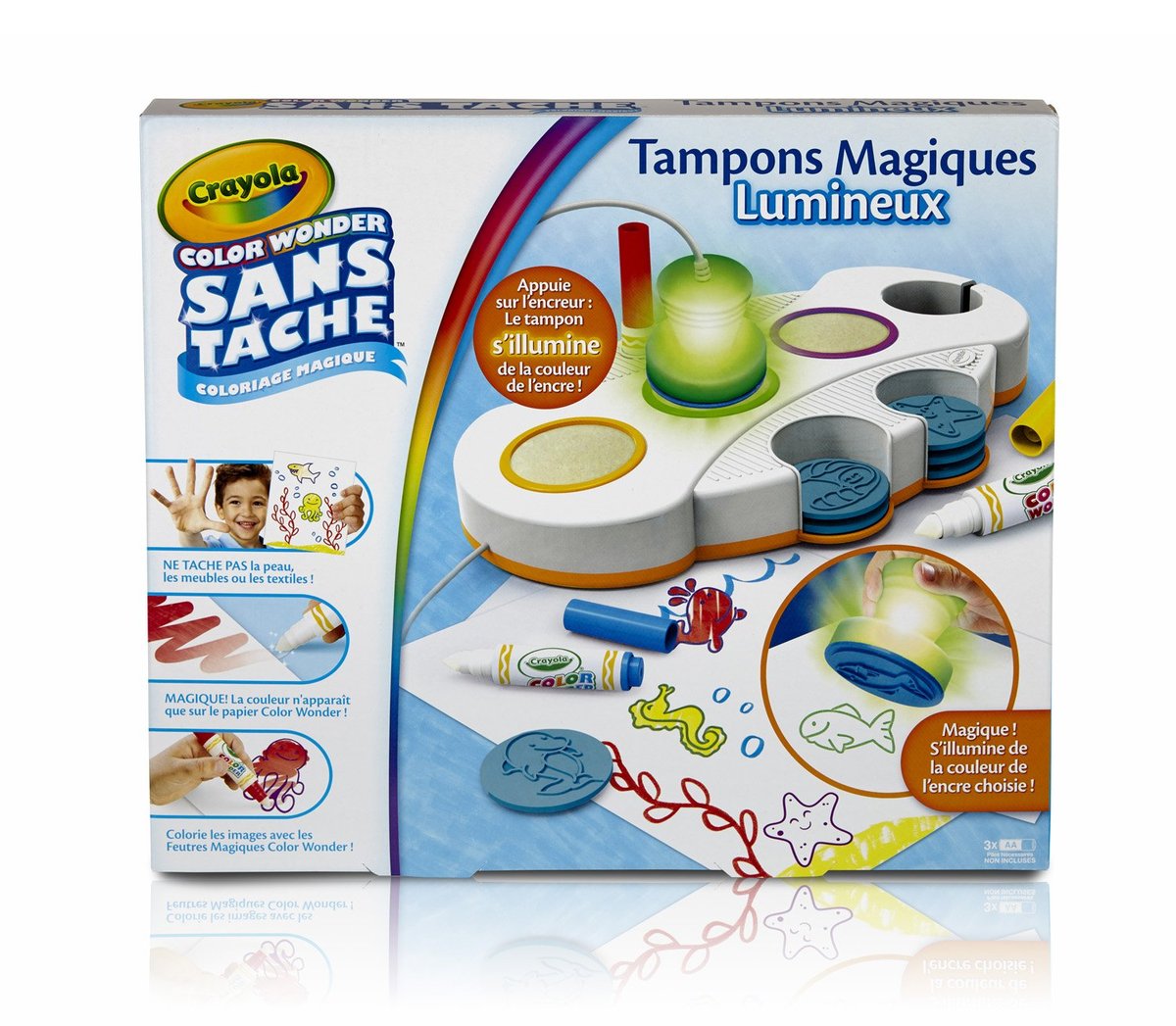 CRAYOLA 75-2589-E-000 magiczna pieczątka bez plam, niebieska - Crayola ...