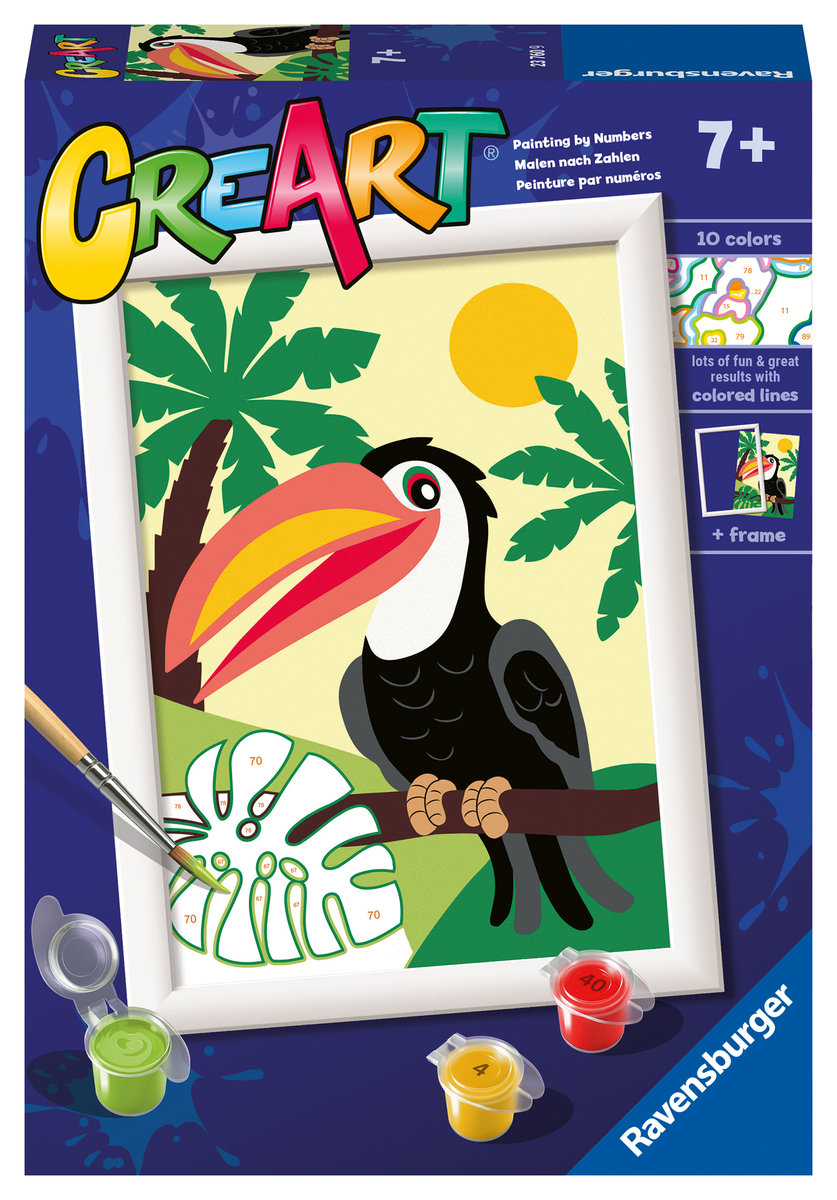 CreArt dla dzieci, Tukan w dżungli - CreArt | Sklep EMPIK.COM