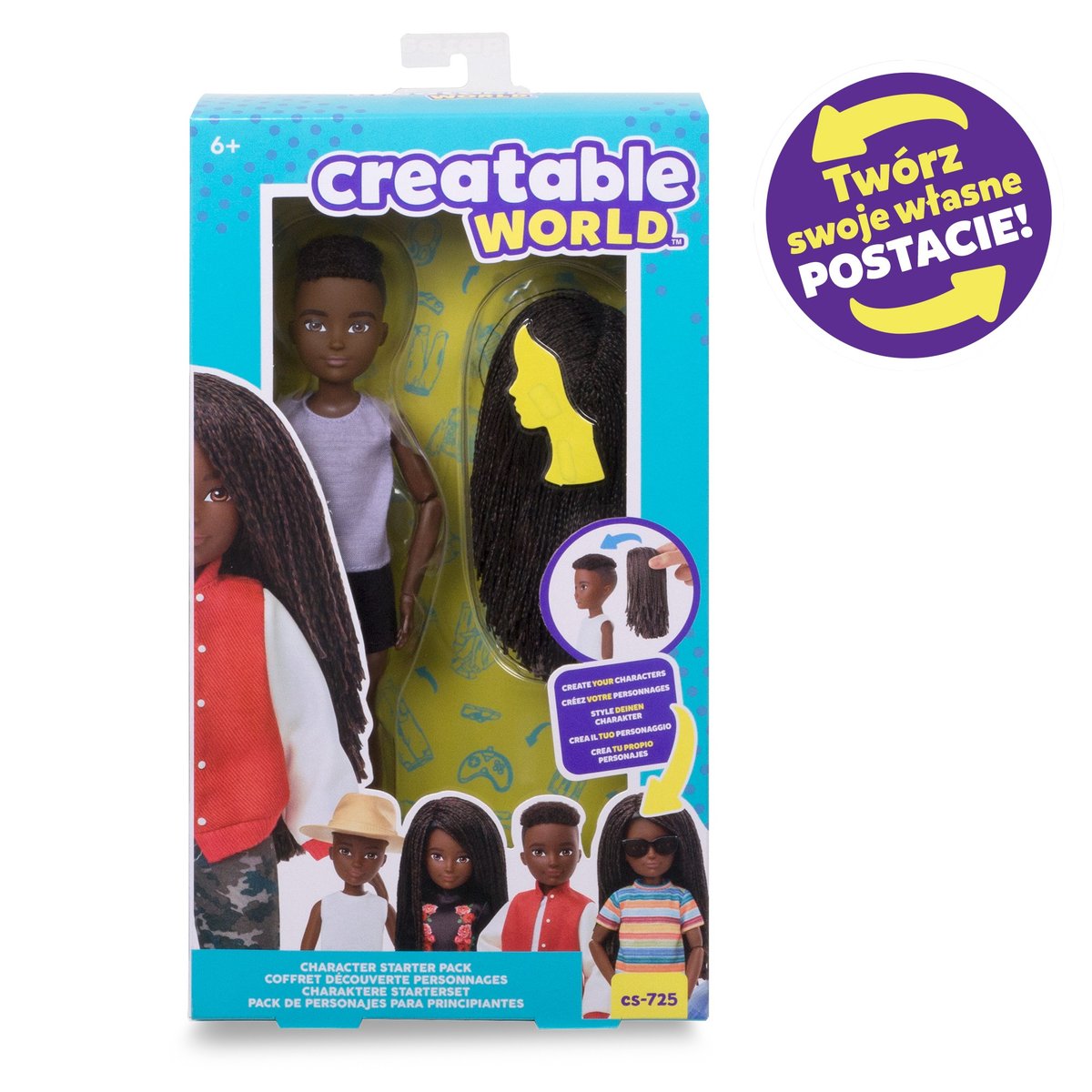 Creatable World, lalka zestaw startowy 3 - Creatable World | Sklep ...