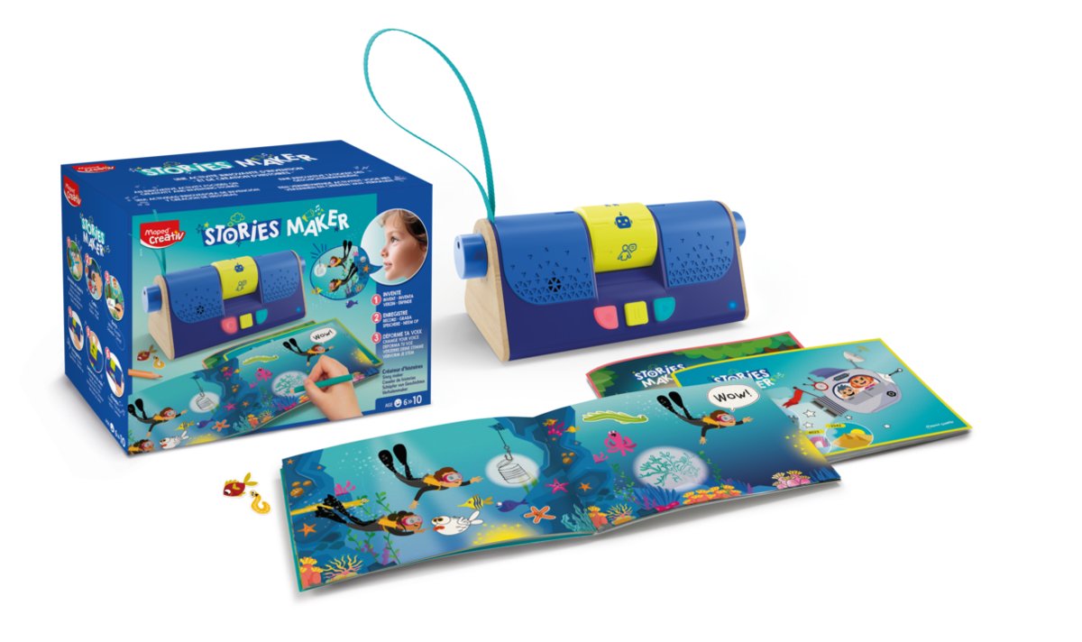 Creativ magnetofon Stories Maker (6) - Maped Creativ | Sklep EMPIK.COM