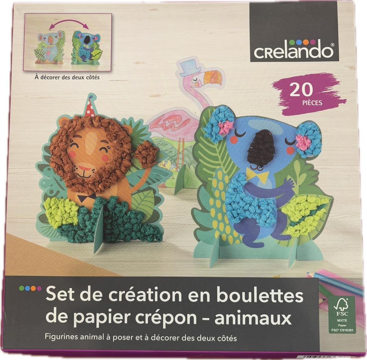 Crelando Zestaw artystyczny dla dzieci - Crelando | Sklep EMPIK.COM