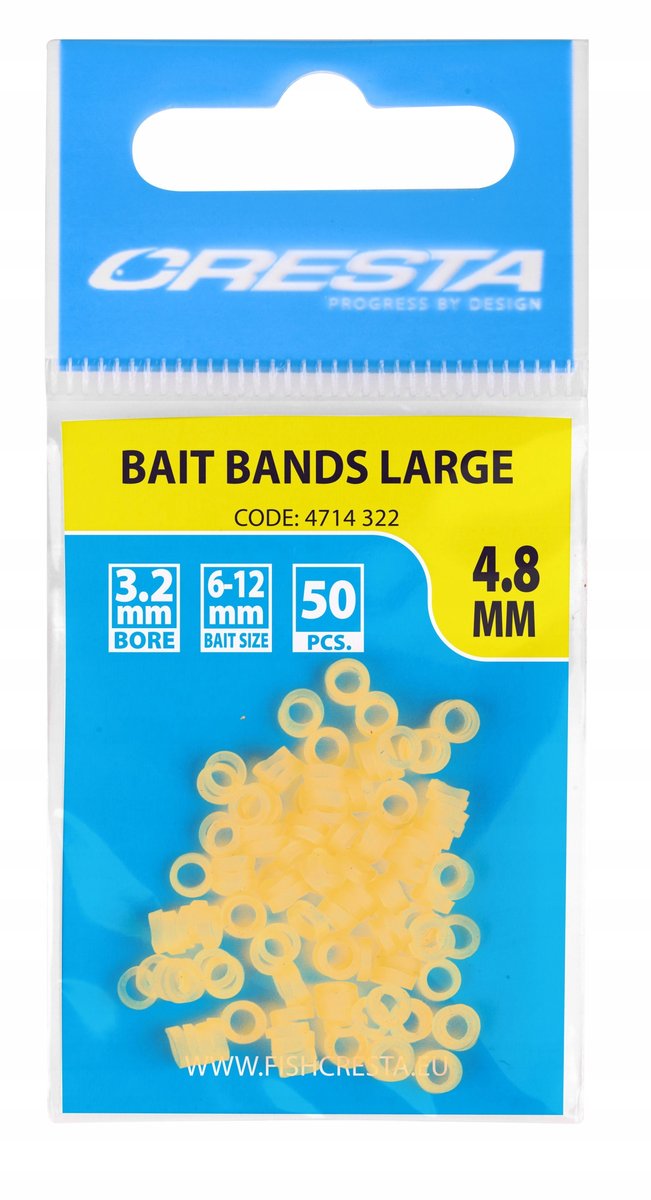 CRESTA BAIT BANDS MEDIUM 4,2MM 50 SZTUK GUMKI - Cresta | Sport Sklep ...
