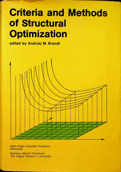 Criteria and Methods of Structural Optimization - PWN | Książka w Empik