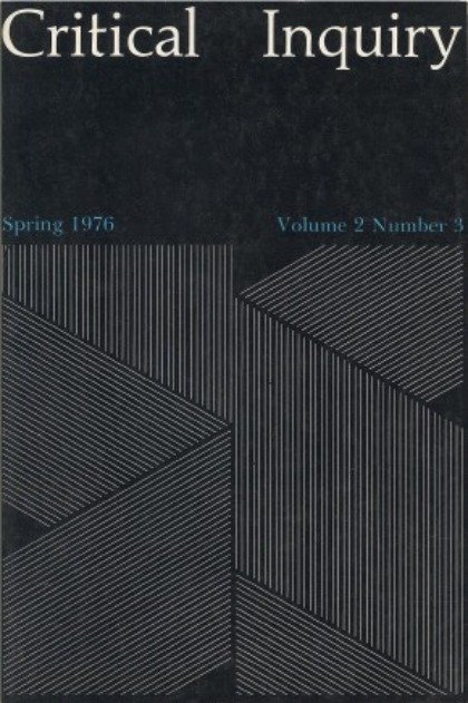 Critical Inquiry. Volume 2 Number 3 - Opracowanie zbiorowe | Książka w ...