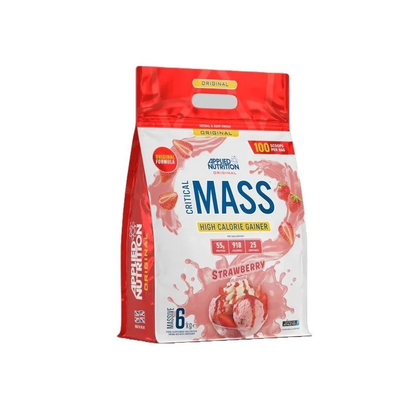 Critical Mass Applied Nutrition 6000 grams Strawberry | Sklep EMPIK.COM