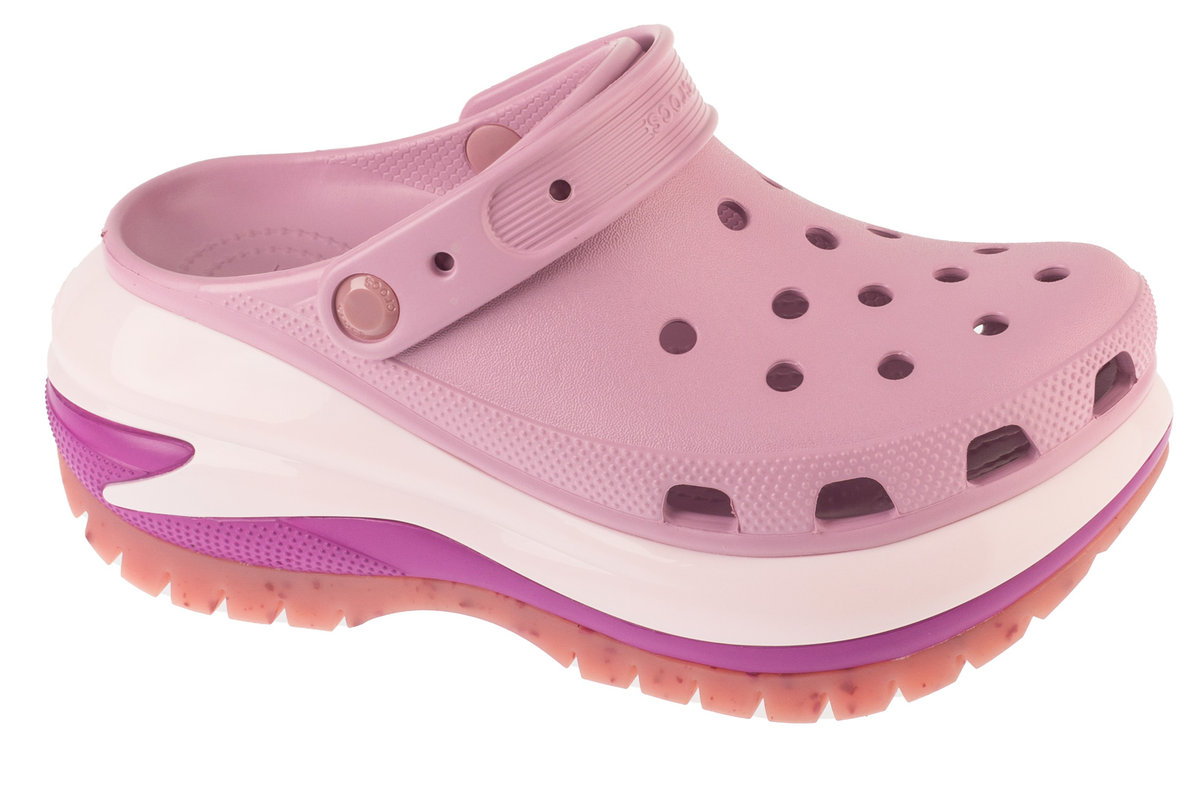 Crocs Classic Mega Crush Clog 207988-5BX, Damskie, klapki, Fioletowy ...