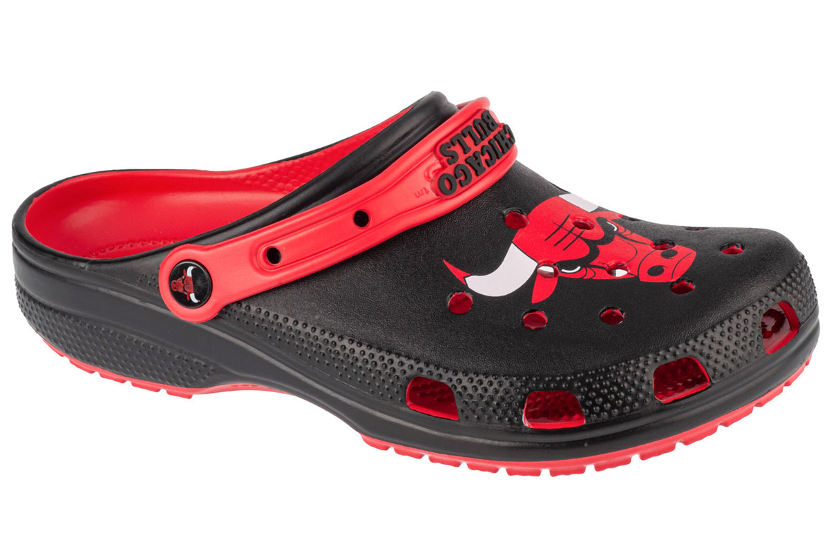 Crocs Classic NBA Chicago Bulls Clog 209441-6WC, Męskie, klapki, Czarne ...