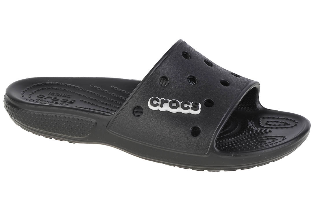 Crocs Classic Slide 206121-001 Unisex klapki czarne - Crocs | Sport ...