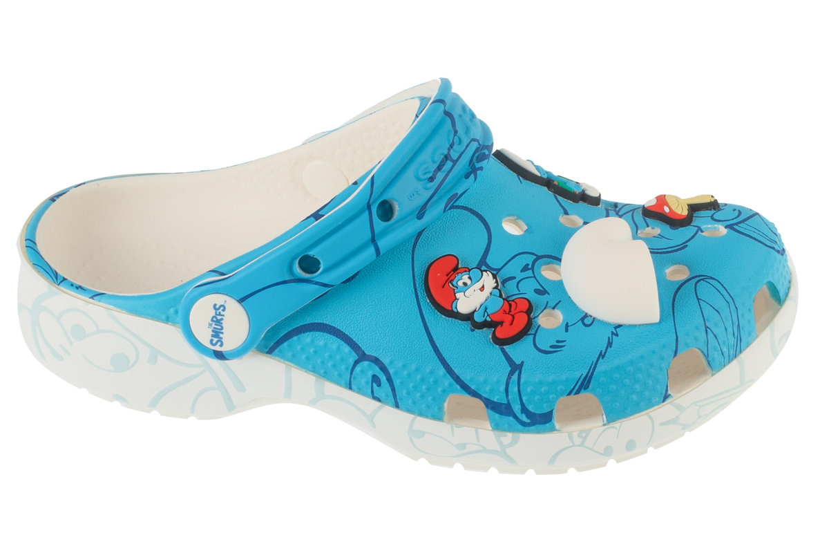 Crocs Classic Smurfs Clog Kids 210821-90H, dla chłopca, klapki ...