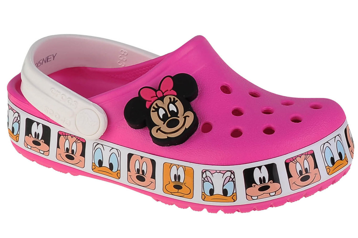 Crocs FL Minnie Mouse Band Kids Clog T 207720-6QQ, dla dziewczynki ...