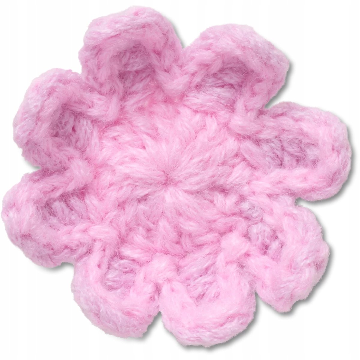 Crocs Jibbitz Przypinka Ozdoba Pin Do Butów Crochet Light Pink Flower ...
