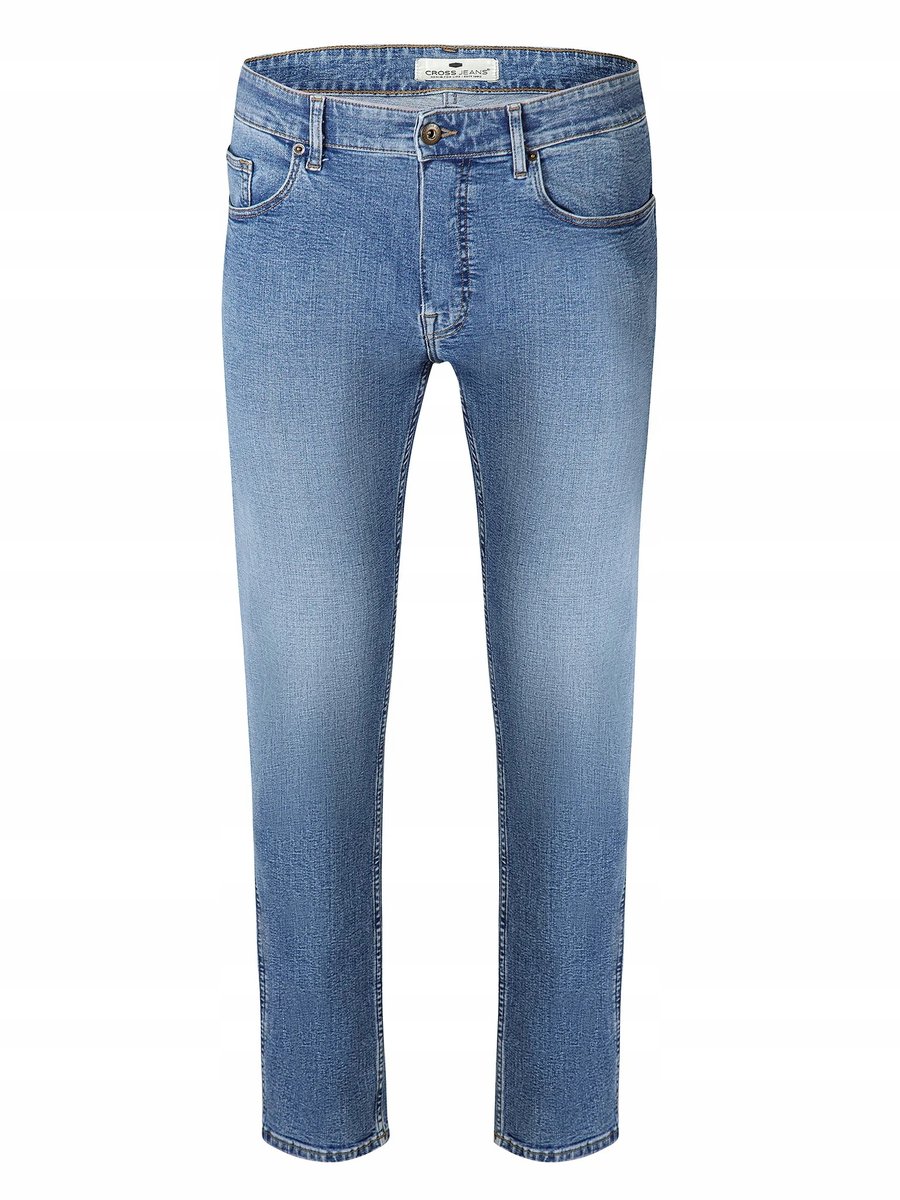 Cross Jeans Spodnie Męskie Greg Regular Fit Proste Długie Bawełna 32/30 ...