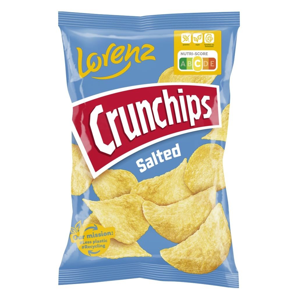 CRUNCHIPS Salted chipsy solone 150g - Inna marka | Sklep EMPIK.COM