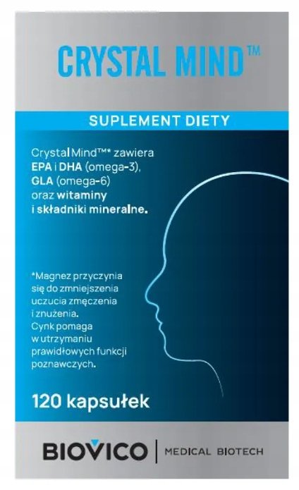 Crystal Mind 120 kapsułek | Sklep EMPIK.COM