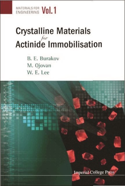 Crystalline Materials For Actinide Immobilisation [DRM] - ebook PDF - Opracowanie zbiorowe ...
