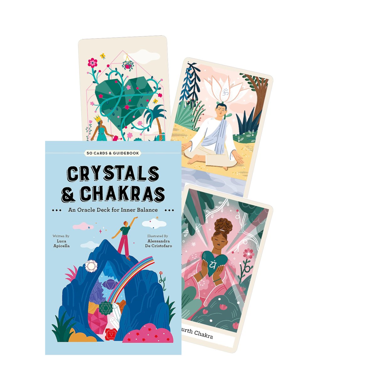 Crystals & Chakras: An Oracle Deck for Inner Balance - Inna marka ...