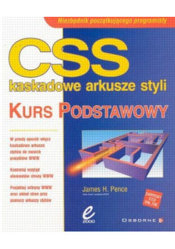 CSS kaskadowe arkusze styli - Opracowanie zbiorowe | Książka w Empik
