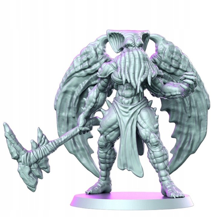 Cthu Pan świata - figurka RPG do DnD D&D 3D 12k - Iron Shield ...