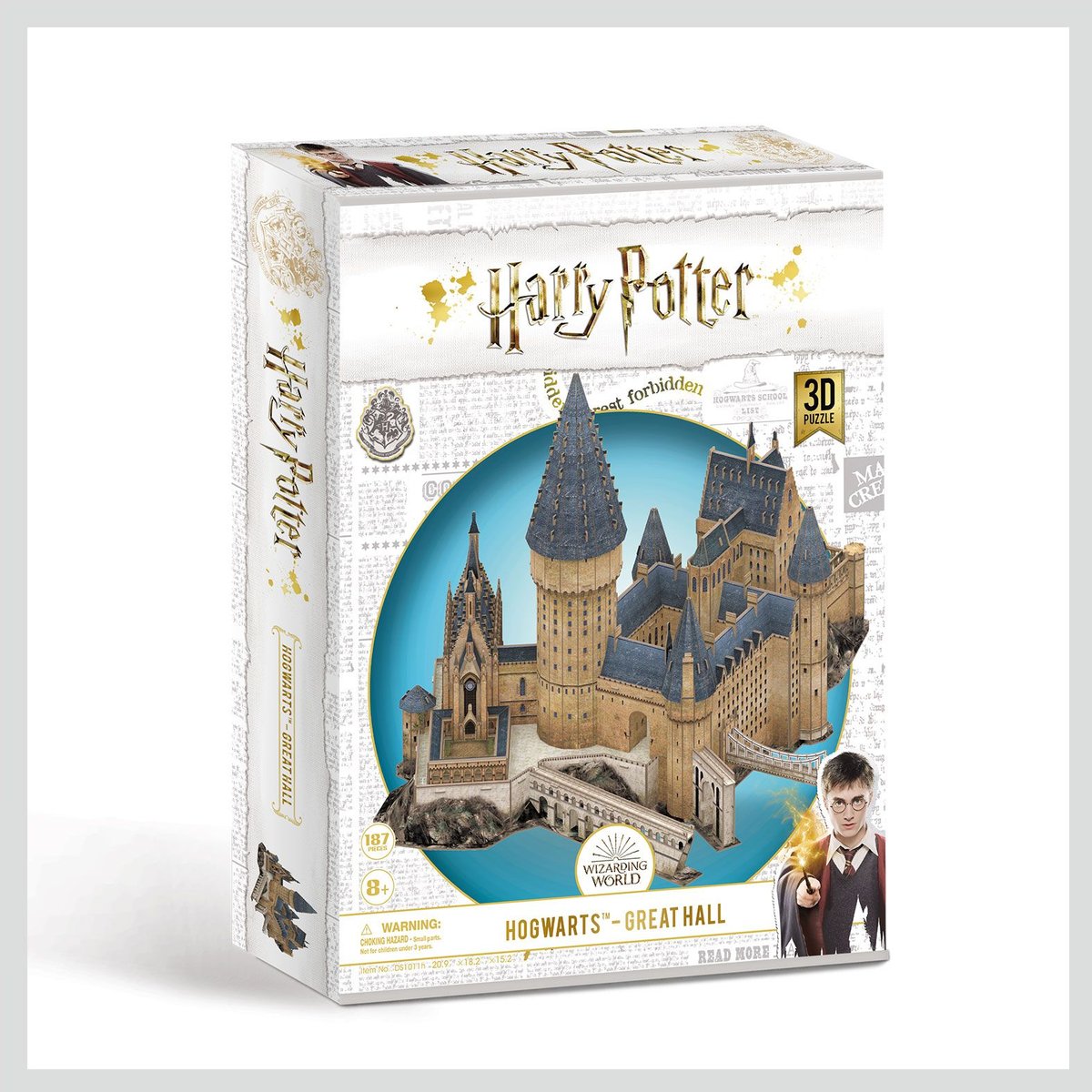 Cubic Fun, Harry Potter, puzzle 3d Wielka Sala w Hogwarcie - Cubic Fun ...